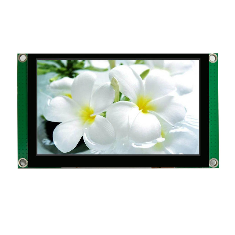 5인치 WVGA TFT LCD 화면 모듈: 아두노/라즈베리 파이/SMT32/ESP32/C8051/ 등 모든 마이크로 컨트롤러용